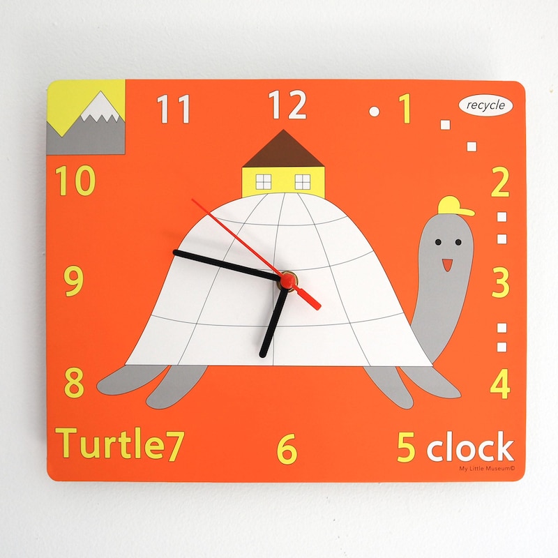 Recyclable Material Clock - Etsy