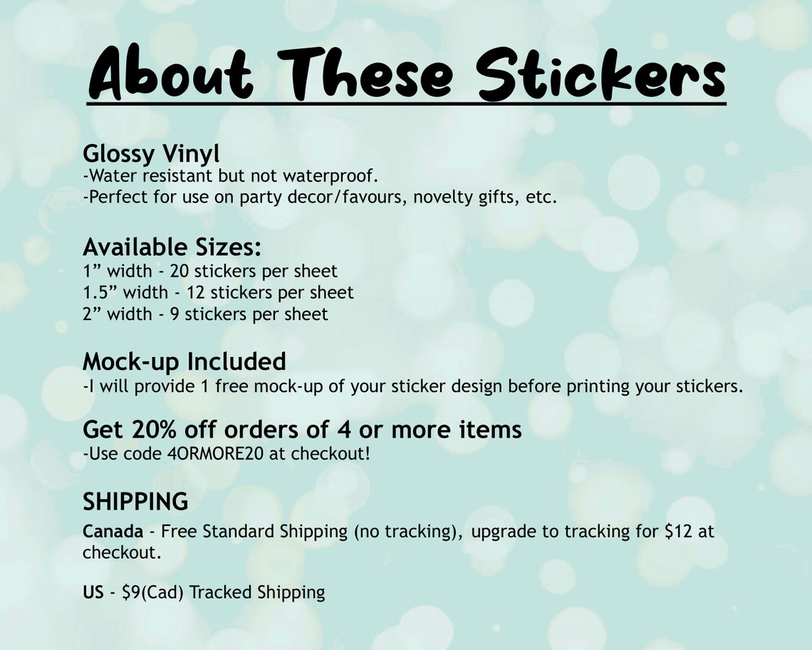 Custom Photo Sticker Sheet 1 Personalized Face Stickers Fun - Etsy Canada