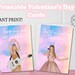 Swiftie Valentine Cards, Taylor Swift Inspired Printable Classroom ...