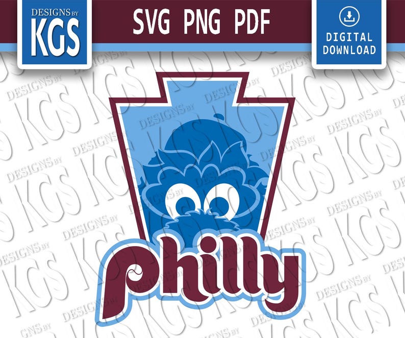 Philly Phanatic! | Phillies Classic Colors | Fully Color Design | Png ...