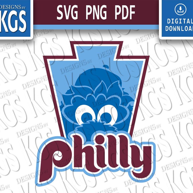 Phillies P Logo Svg - Etsy