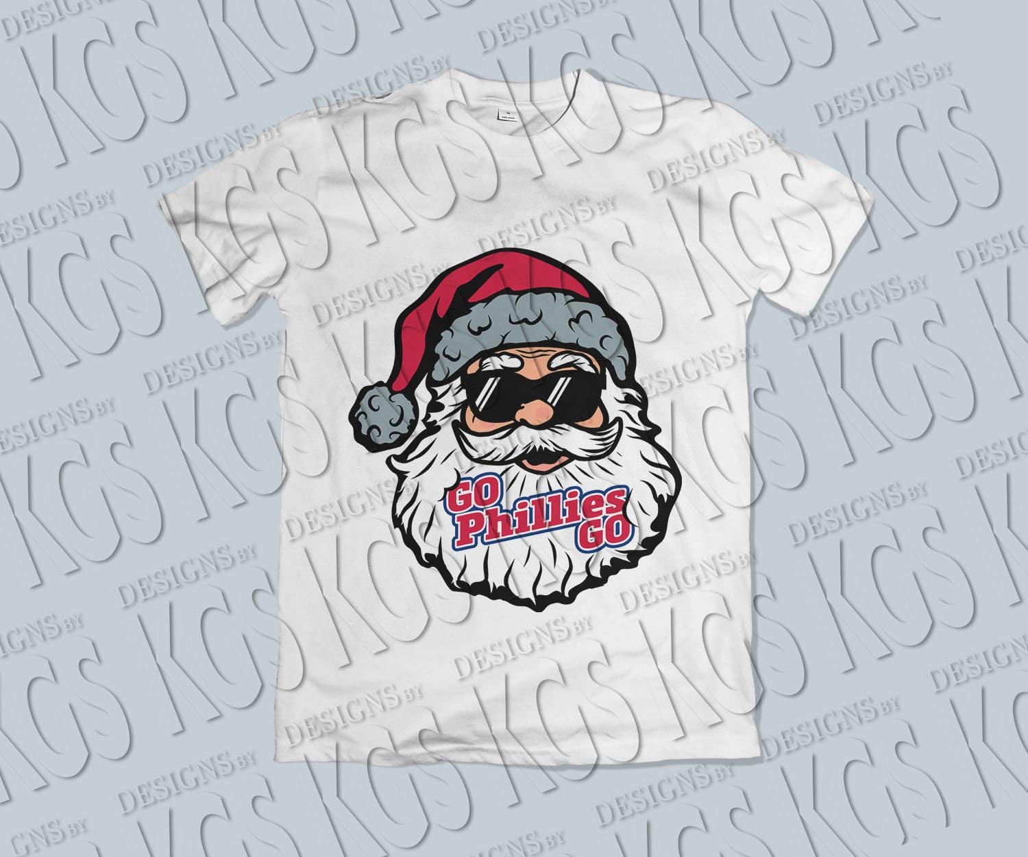 Phillies Santa! | Phillies Modern Colors | Full Color Design | Cricut ...