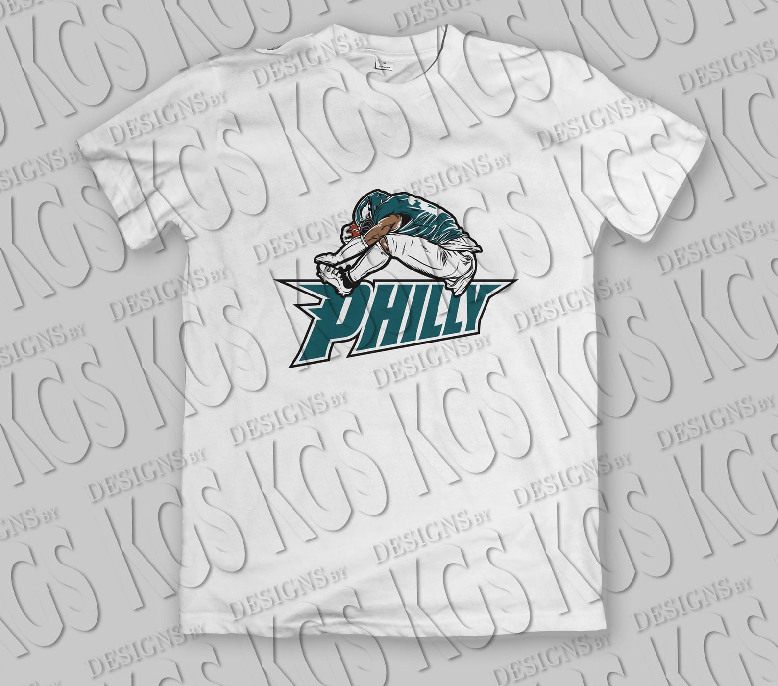 The Saquon Leap! | Modern Midnight Green! | Full Color Design | Cricut ...
