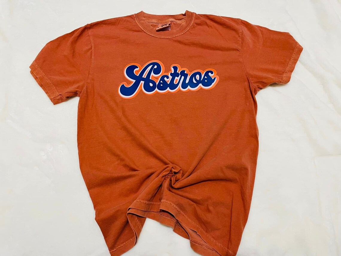 Astros Baseball Shirt, Color Comfort Tee, Baseball Season, Astro Merch ...