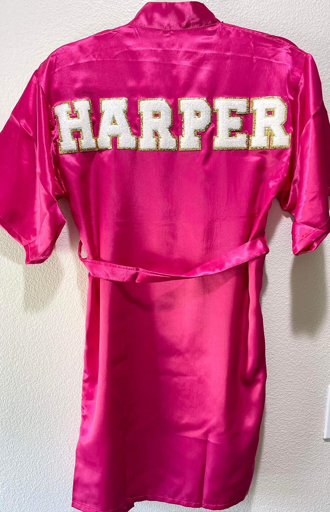 Recital Robe, Wedding Robes, Brides, Bridal Party, Custom, Chenille ...