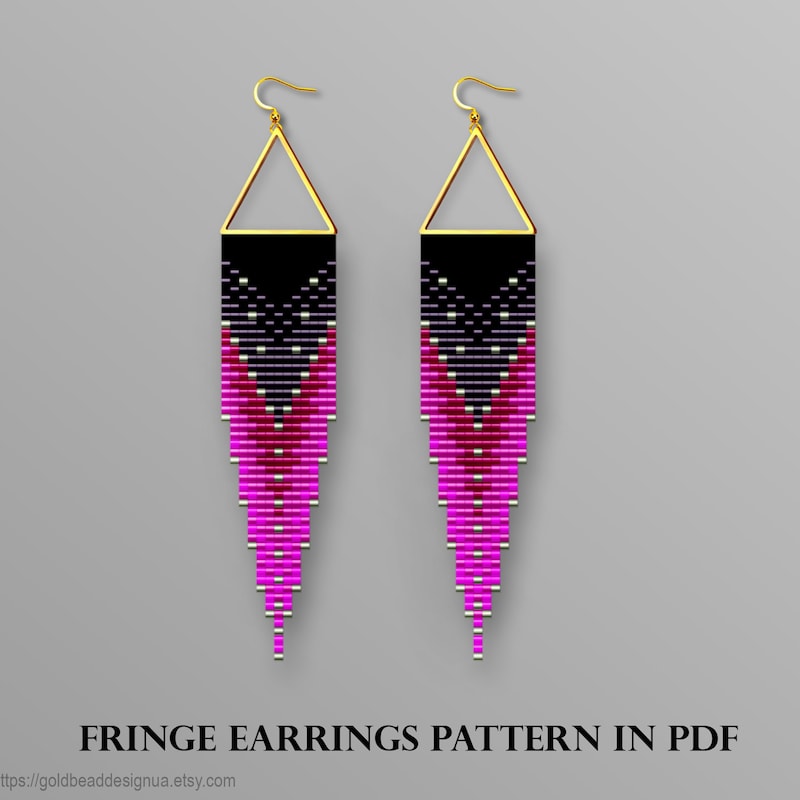 Purple Triangle - Etsy