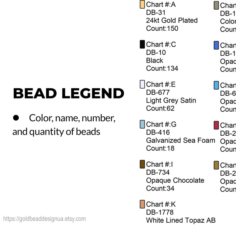 Peacock Feather Earrings Pattern: Blue Turquoise Gold Beads (PDF ...