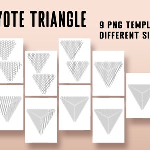 18 Peyote Stitch Graph Paper, Template, Blank Bead Graph Paper, Paper ...