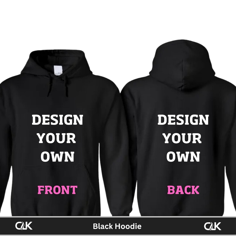 Personalised Hoodie Design Your Own Unisex Hoodie Create - Etsy Australia