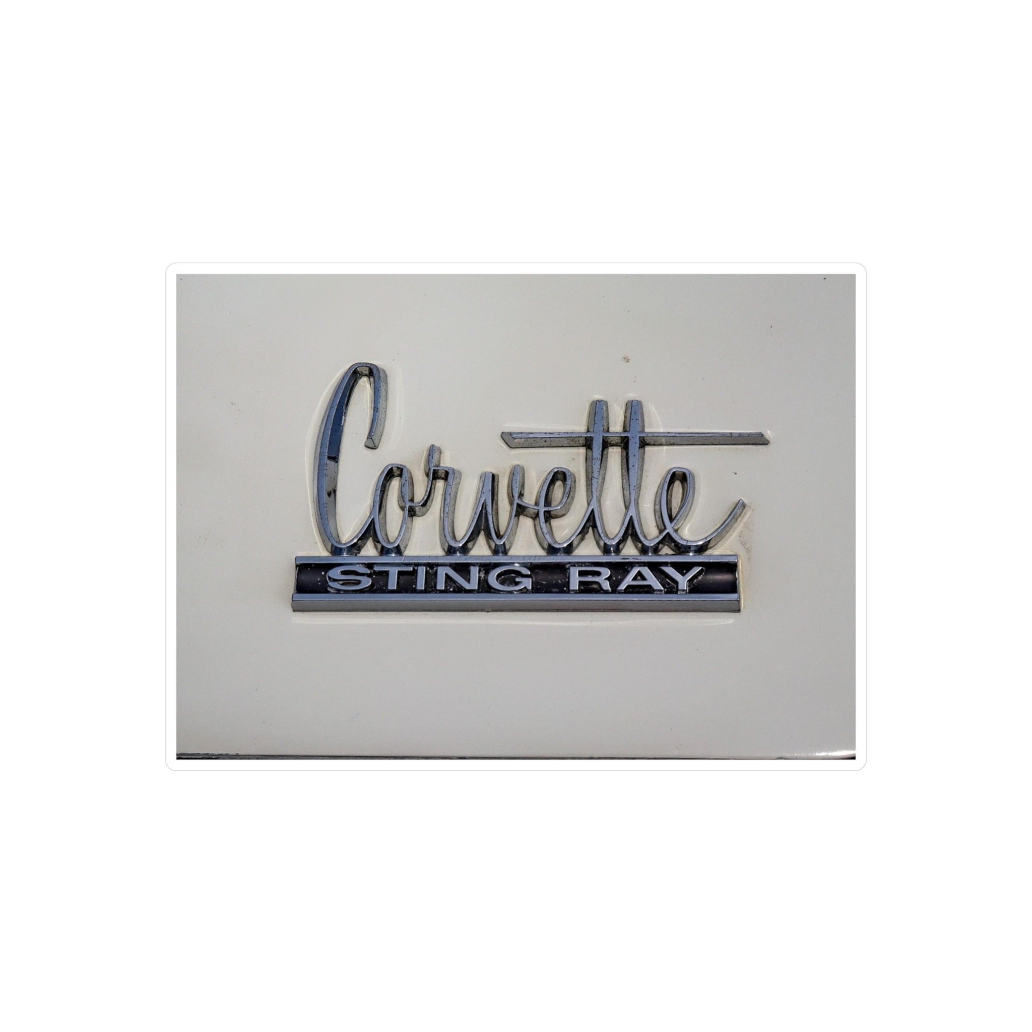 Corvette Sting Ray Vinyl Decal, Corvette Sting Ray Sticker, Chevy Decal ...
