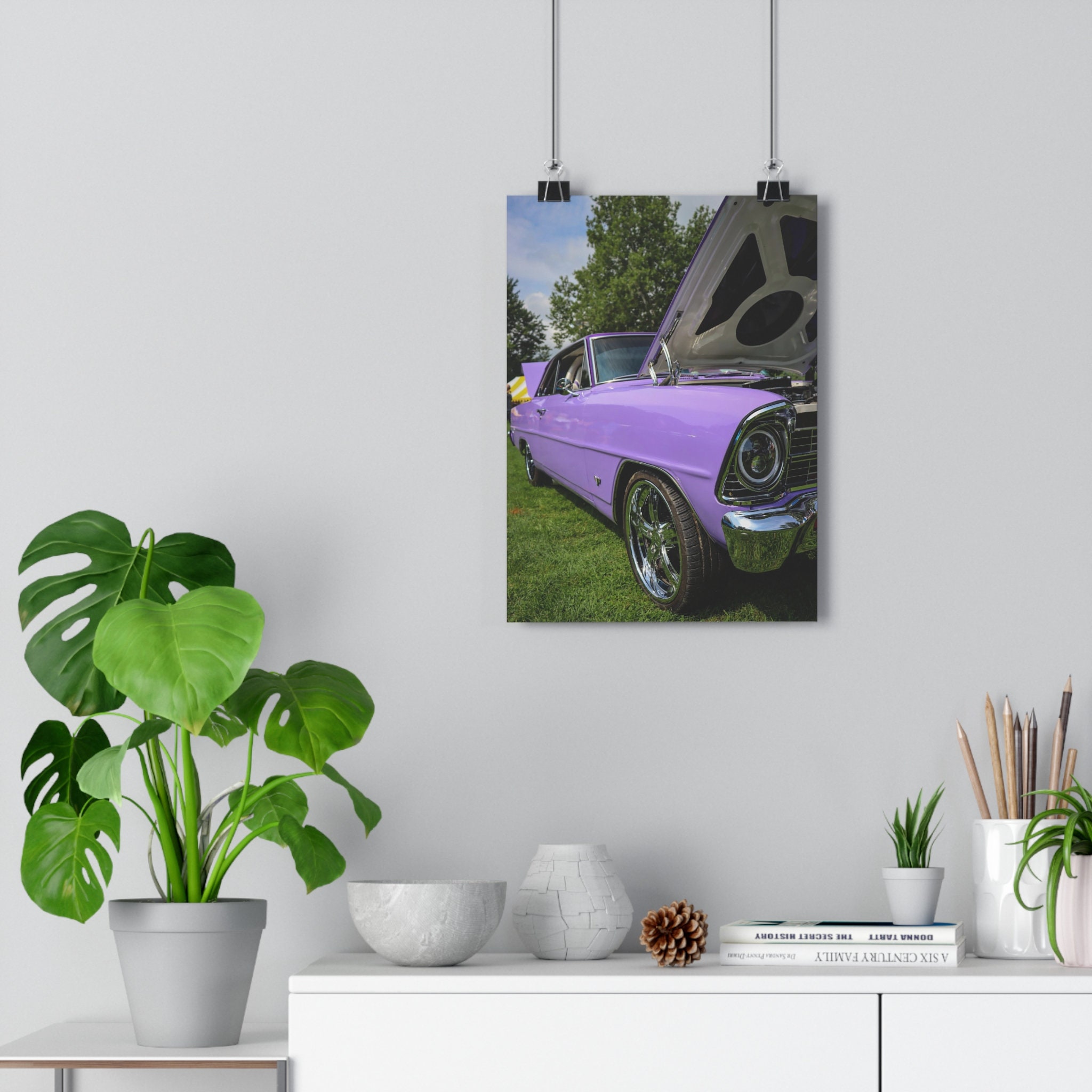 1967 Chevrolet Nova SS Giclée Print, Classic Car Print, Car Photography ...