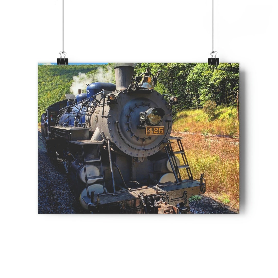 425 Steam Locomotive Giclée Print, Photography Prints, Fine Art Print ...