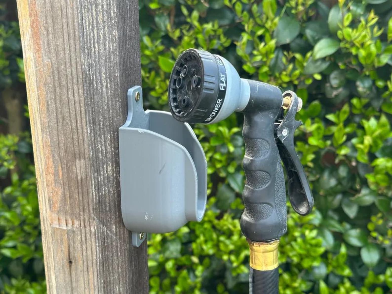 Garden Hose Wall Mount / Space Saving Gardening / Outdoor Patio ...