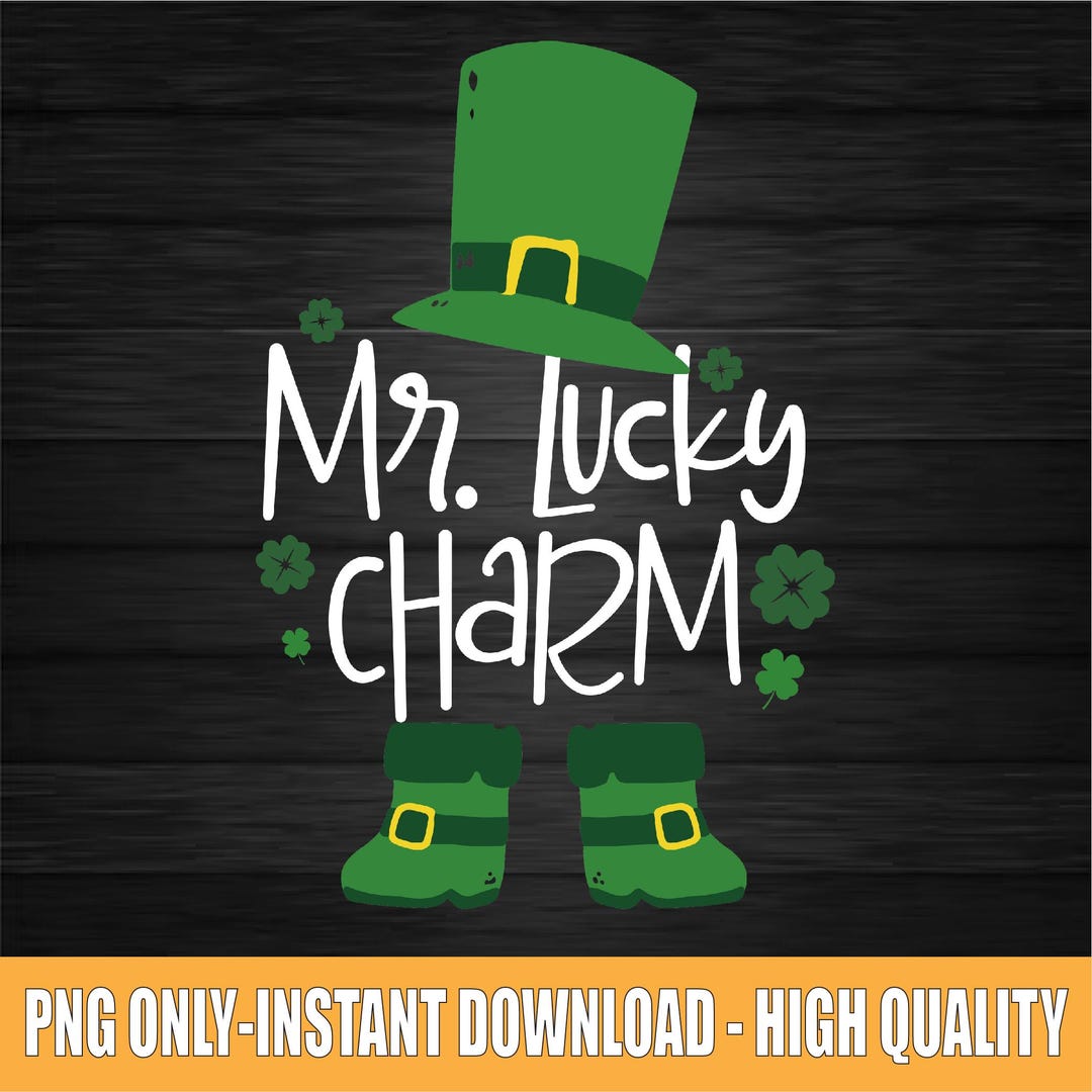 Mr Lucky Charm SVG, Leprechaun St Patricks Day SVG, Lucky Charm Svg ...