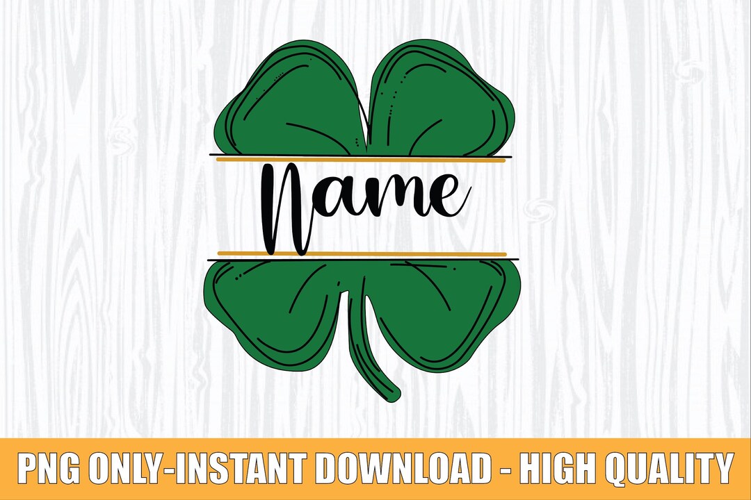 Personalized Name St. Patrick's Day SVG Png, St. Patrick's Day ...