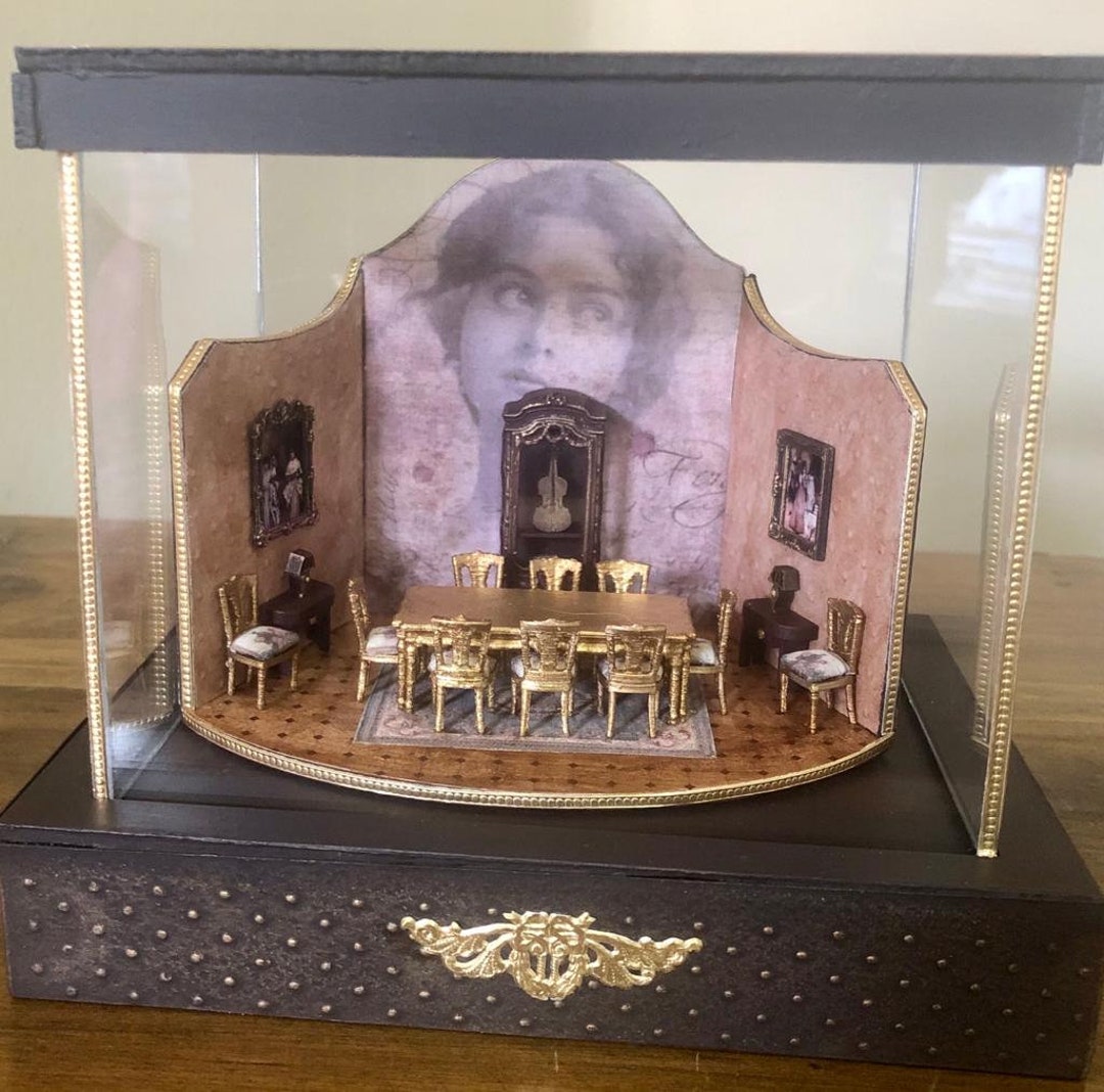 Tiny Victorian Vignette Dining Room - Etsy
