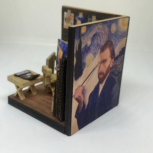 Miniature Painter's Atelier: Vincent Van Gogh - Etsy