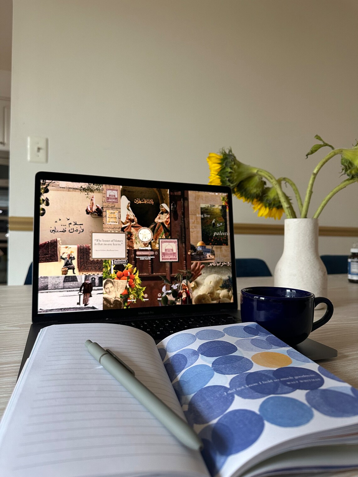 Palestine Aesthetic Collage Laptop Background Digital Download - Etsy