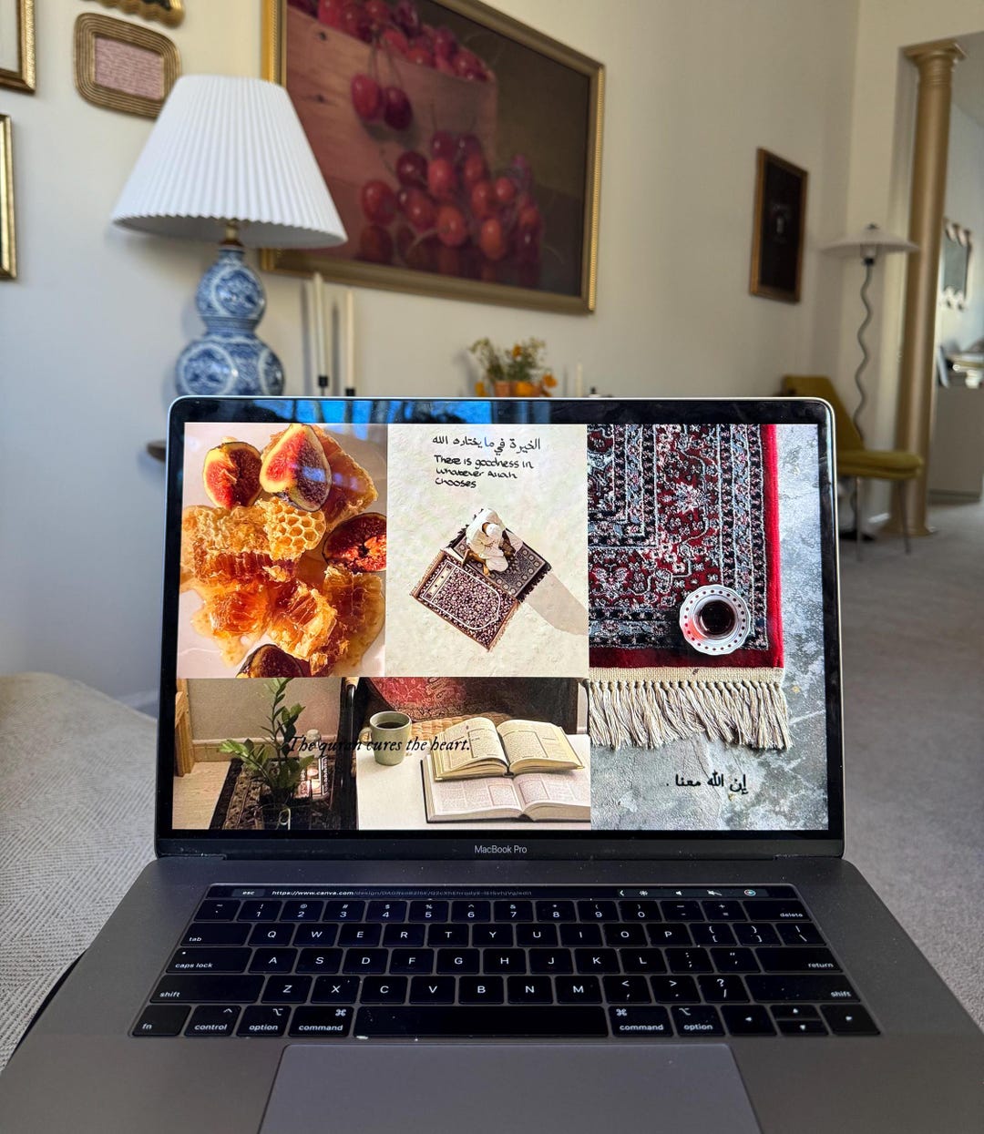 Reigniting Faith: Ramadan Aesthetic Laptop Background - Etsy