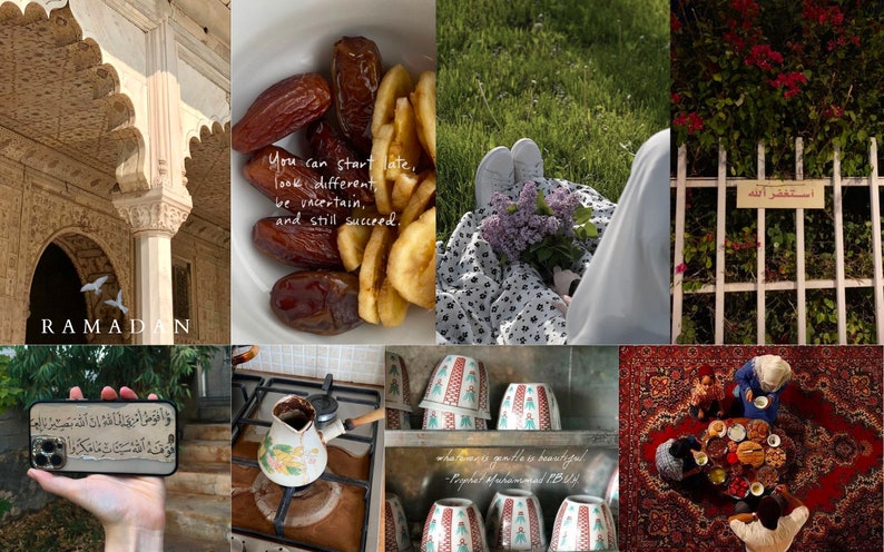 RAMADAN Aesthetic Laptop Wallpaper V3 - Etsy