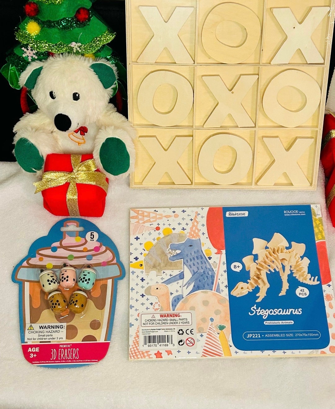3D Eraser BIG BUNDLE DEAL .tic Tac Toe and Dino to Assemble - Etsy