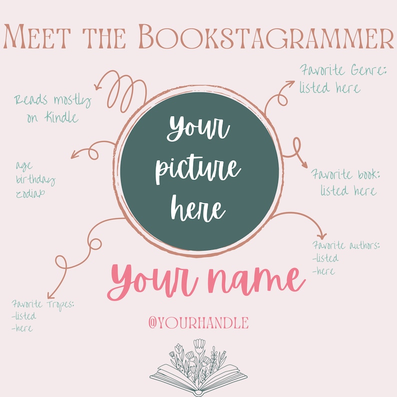 Booktok Introduction Template - Create a Captivating Introduction for ...