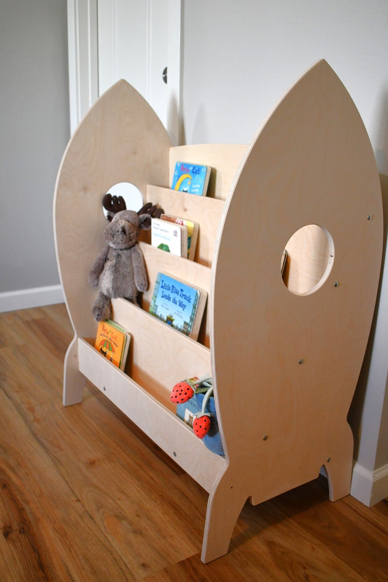 Bookshelf for Boys Room Rocket Bookcase Kids Rocket Bookcase - Etsy