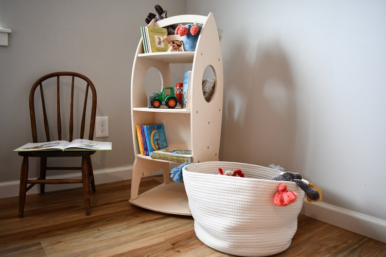 Boys Room Bookcase Revolving Boys Room Decor for Boys Room Bookshelf ...