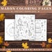 Mabon Coloring Pages: Autumn Equinox Printable Designs (digital ...