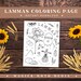 Lammas Coloring Page: Pagan Art Activity (PDF/JPG) - Etsy