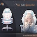 3x Cute Vtuber Fantasy Gaming Chairs / Vtuber Asset / Vtuber Stream ...