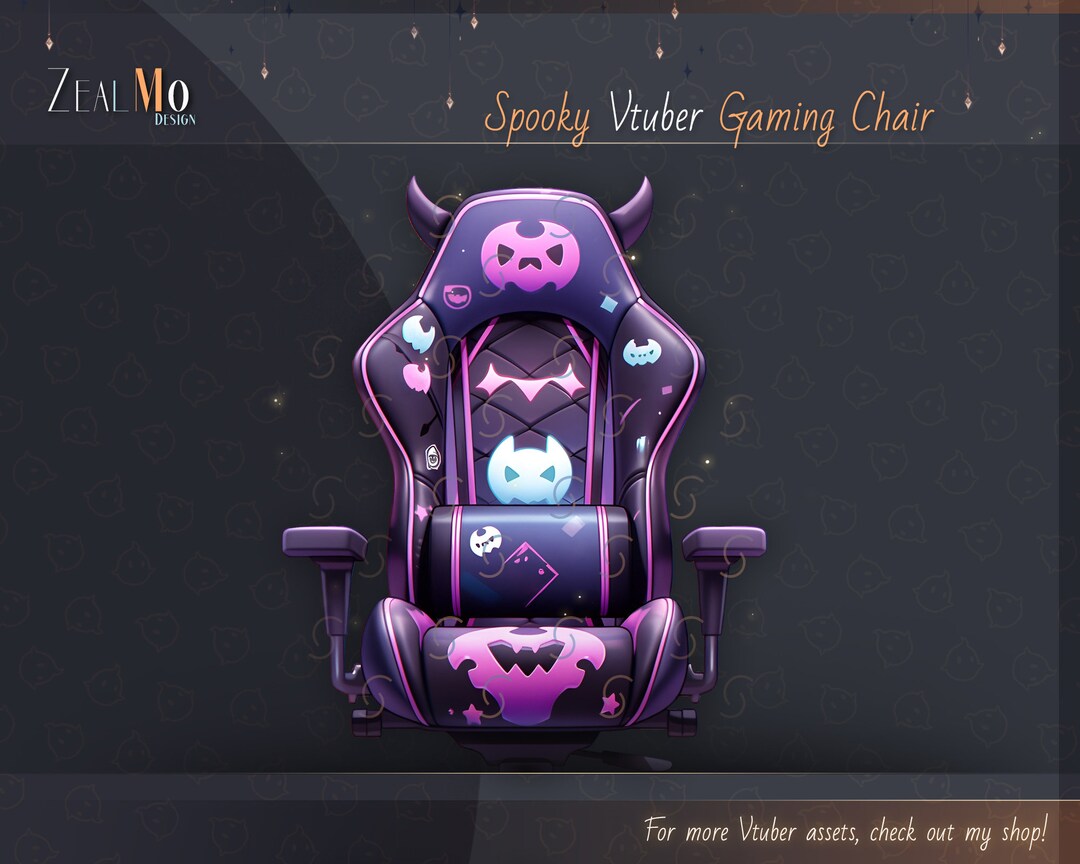 Cute Vtuber Fantasy Gaming Chair / Vtuber Asset / Vtuber Stream ...