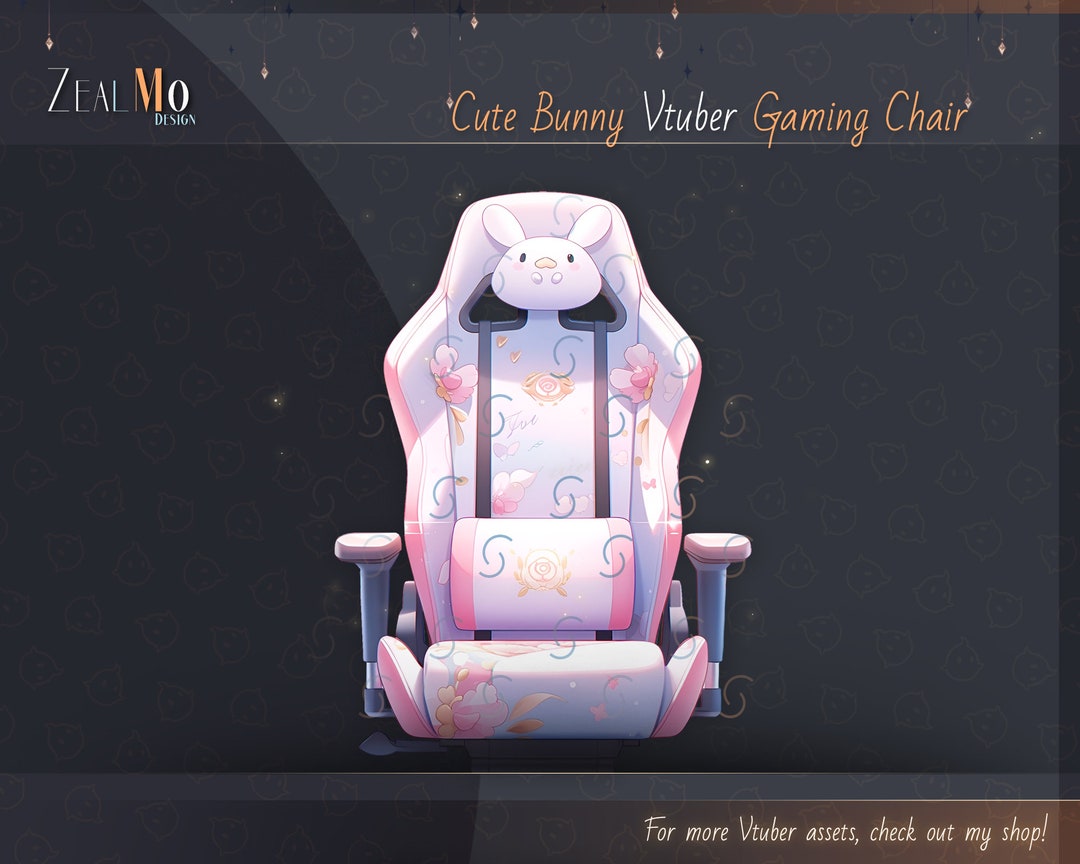 Cute Vtuber Fantasy Gaming Chair / Vtuber Asset / Vtuber Stream ...