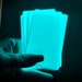Glowdaddy Hyperglow GLOW CARDS Glow in the Dark Credit Card, Camping ...