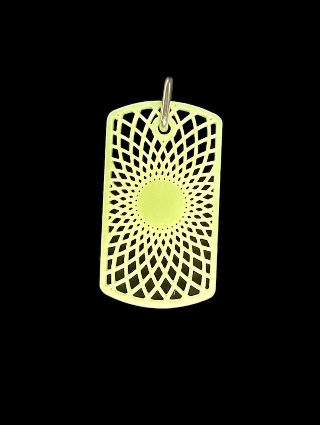 Glowdaddy Hyperglow GLOW PENDANT Glow in the Dark Dog Tag, Necklace ...