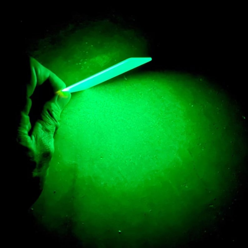 Glowdaddy Hyperglow GLOW CARDS Glow in the Dark Credit Card, Camping ...