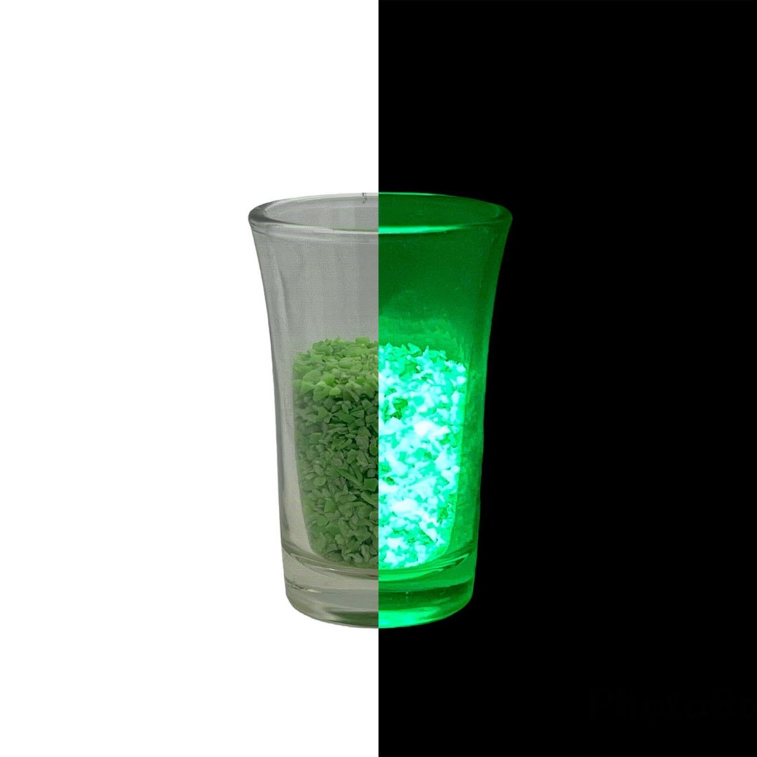 Glowdaddy Hyperglow GREEN SKURFETTI PIECES Glow in the Dark - Etsy