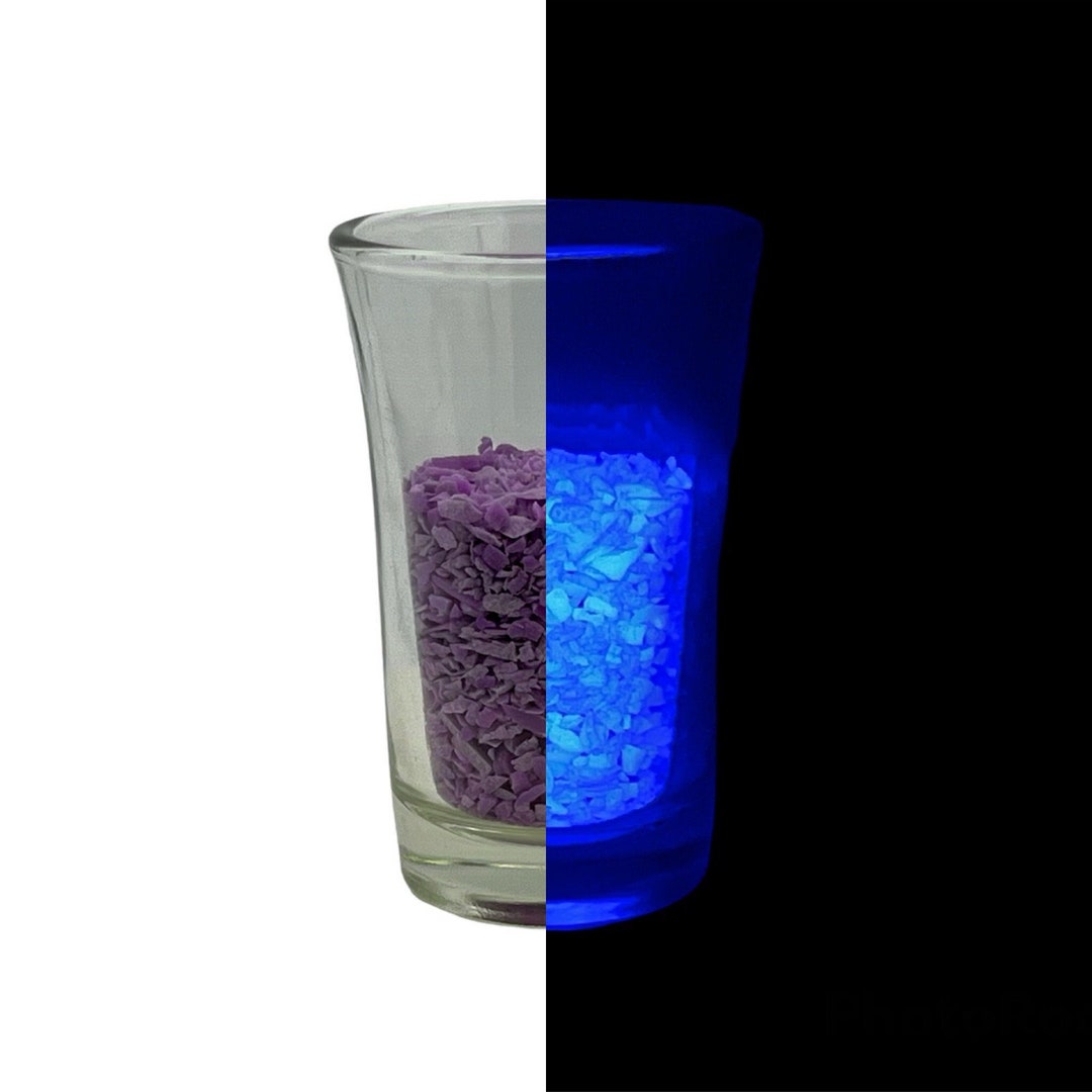 Glowdaddy Hyperglow PURPLE SKURFETTI PIECES Glow in the Dark Gravel ...