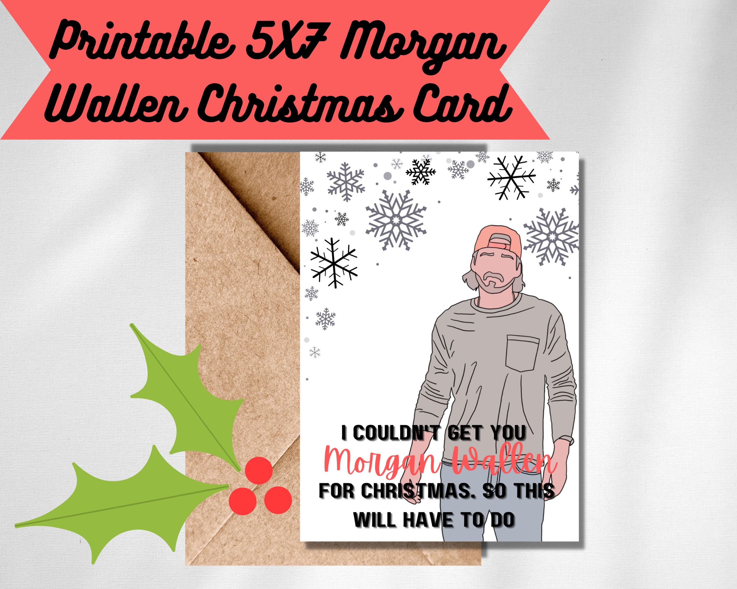 Morgan Wallen Christmas Ornament - Etsy