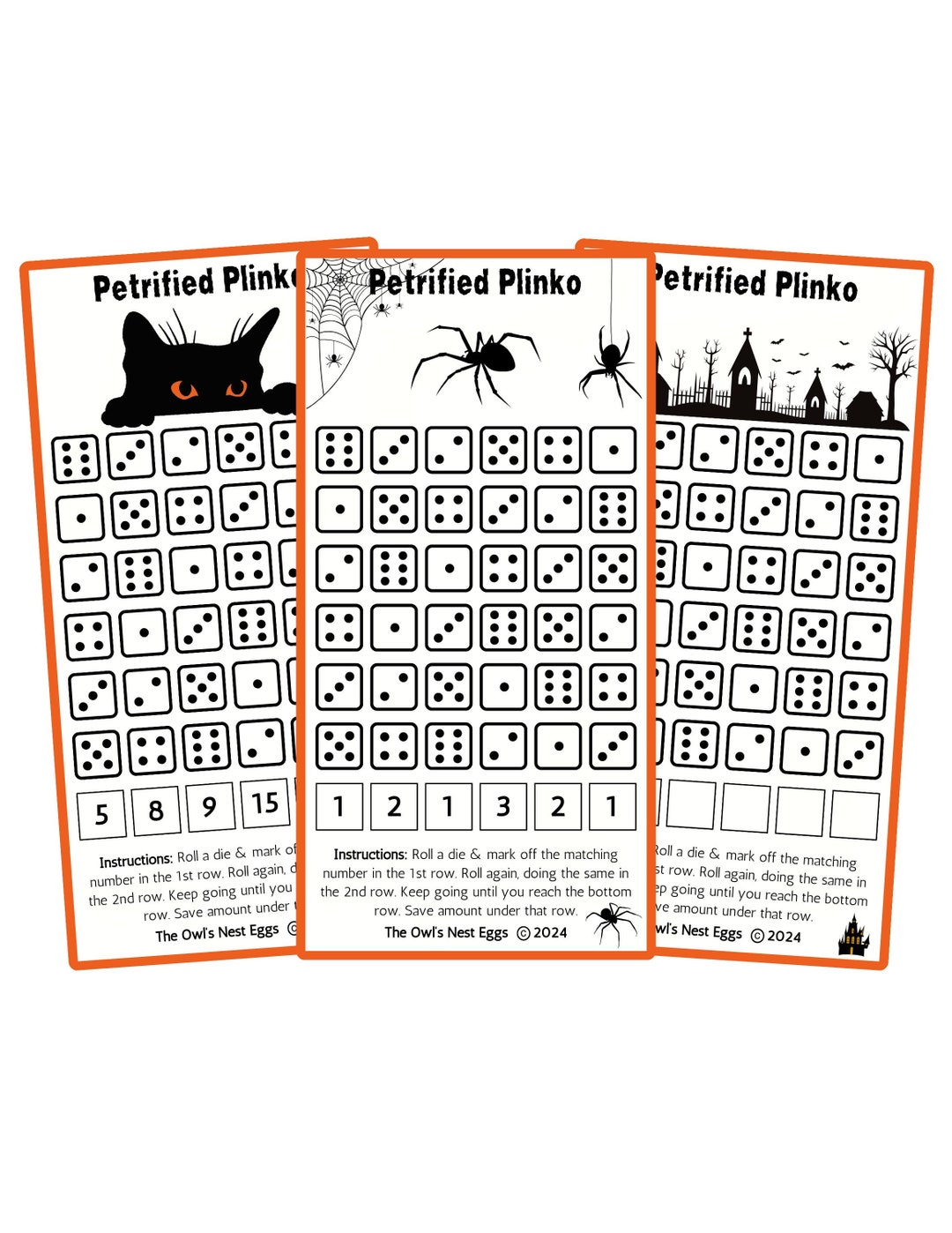 Printable Plinko Halloween Savings Challenges|black Cat|plinko Game ...