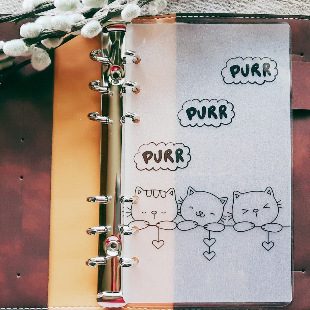 A6 Cat Envelope Setcash Envelope System A6 Budget Binder Pet Sinking ...