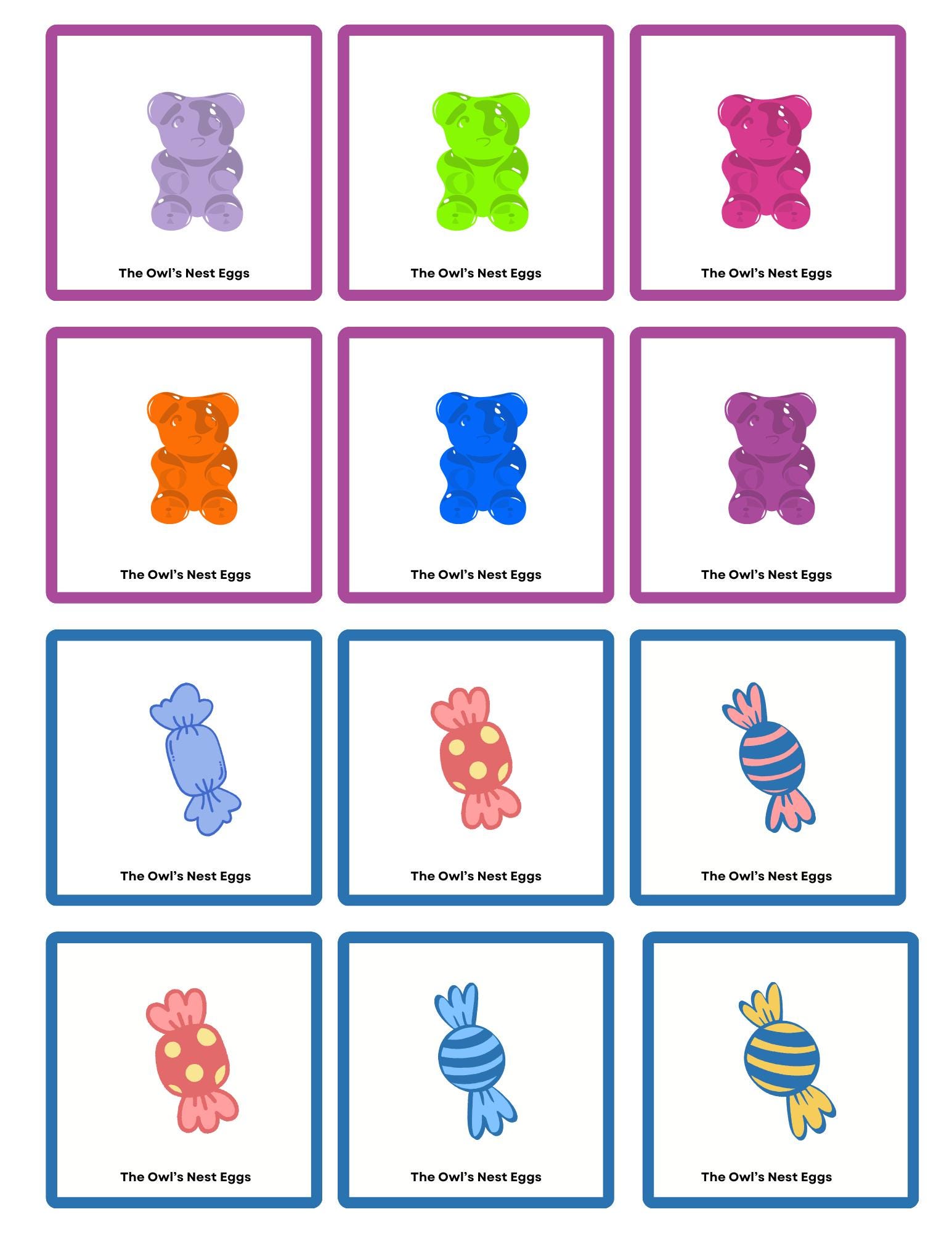 ADD ON #1 Printable Sweet Tooth Savings Challenge Box |48 PC Sweet ...