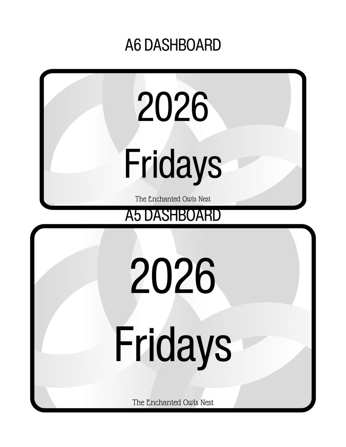 Printable 2026 Fridays Savings Challenge|savings Tracker|year Long ...