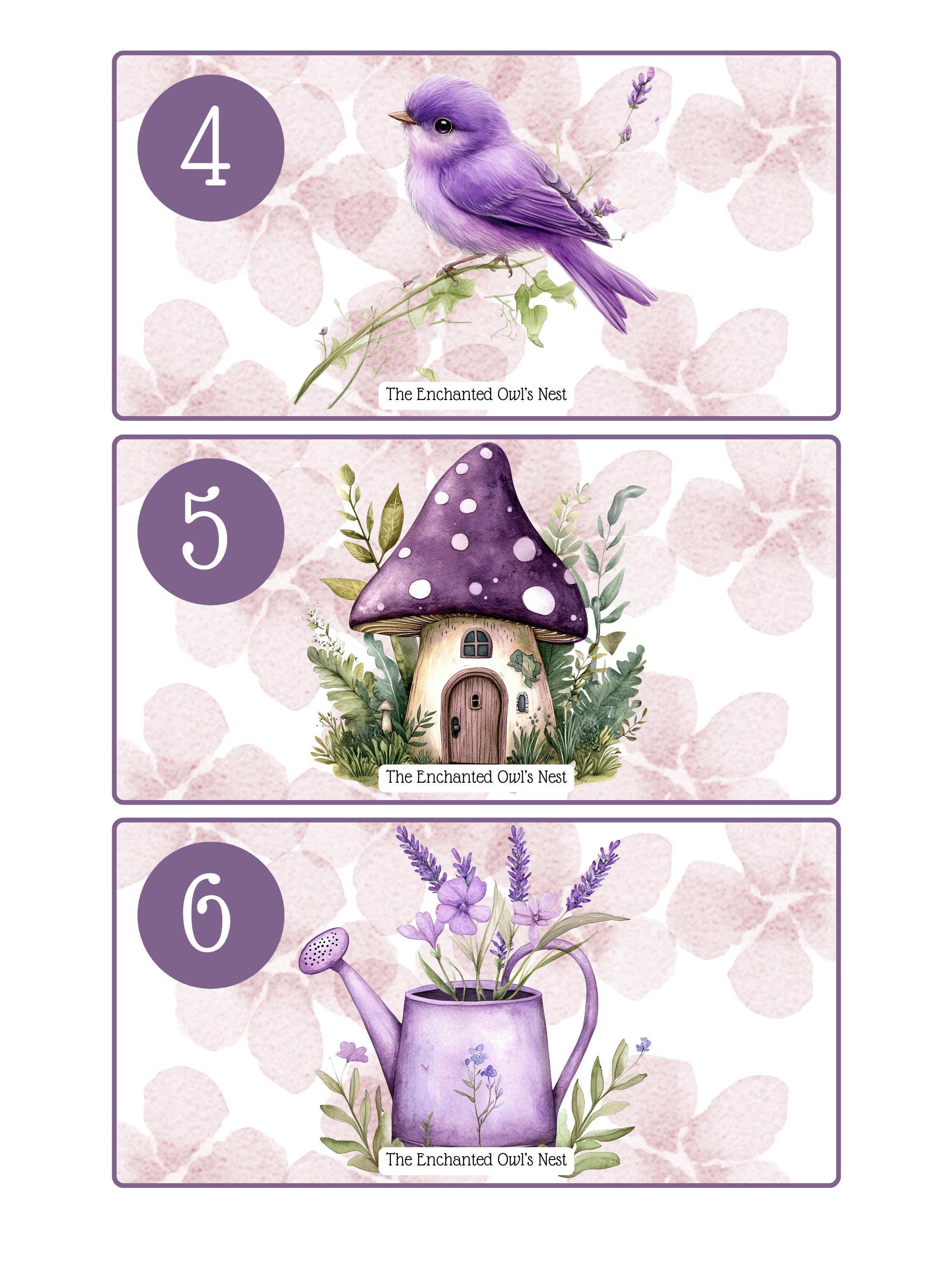 A6 & A5 Sized Dashboard Set|spring|cottage Core|cash Envelope System ...