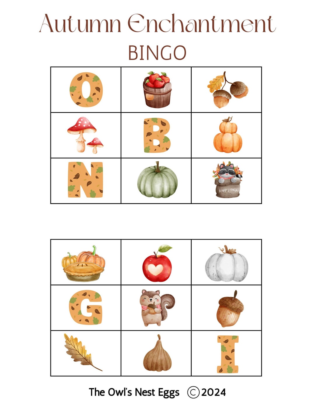 ADD ON #3 Printable Autumn Savings Challenge Box |27 PC Fall Savings ...