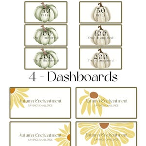 Printable Autumn Savings Challenge Box 56 Pc|fall Savings Challenge Box ...