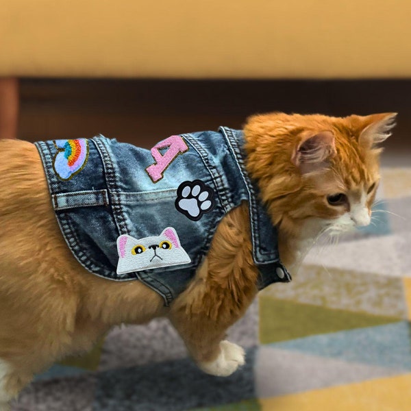 Denim Cat Bed - Etsy