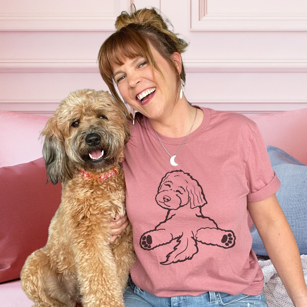 Doodle Sploot T Shirt, Dog Frog Legs, Goldendoodle Golden Doodle ...