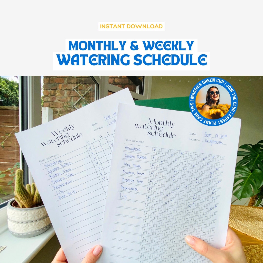 Plant Care Tracker Journal, Indoor Plant Planner, Houseplant Planner ...