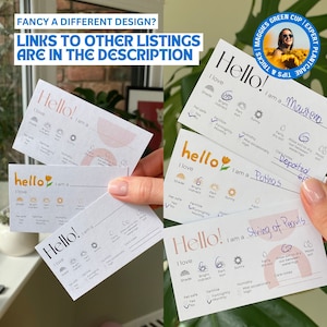 Plant Care Information Cards: Printable Plant Instructions (digital ...